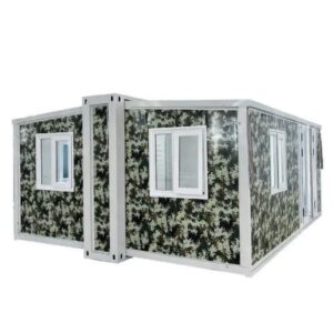 modular steel housing container home with full equipped solar panel container