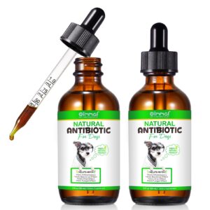 natural antibiotics for dogs, dog antibiotics supports dog allergy and itch relief, dog multivitamin, pet antibiotics, for all breeds 4 fl oz