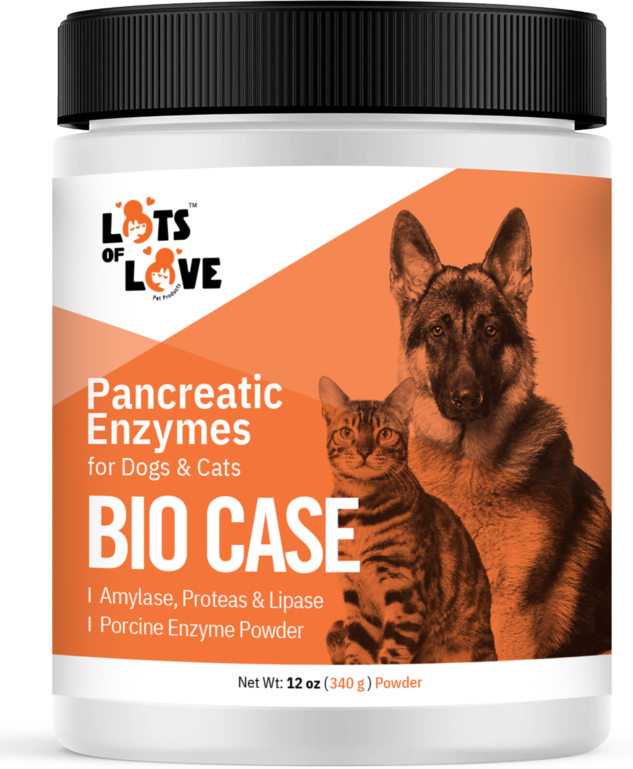 Bio Case - Pancreatic Enzymes for Dog & Cat - 12 Oz Powder (Formerly Thomas Labs BioCase)