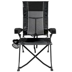 kijaro rok-back apex chair - vik black