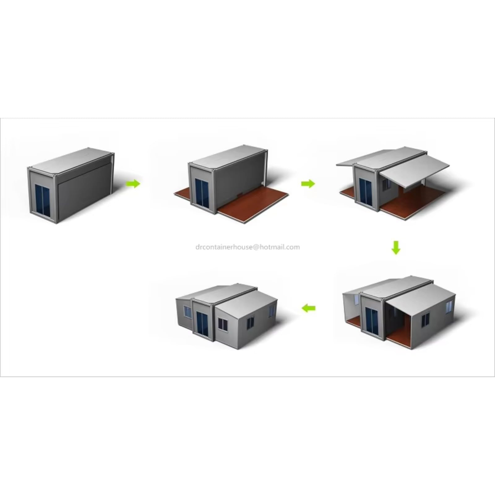 Expandable Foldable Tiny 20 Ft 30ft 40 Foot Malaysia Portable Shipping Container casa contenedor prefabricada kit Home House