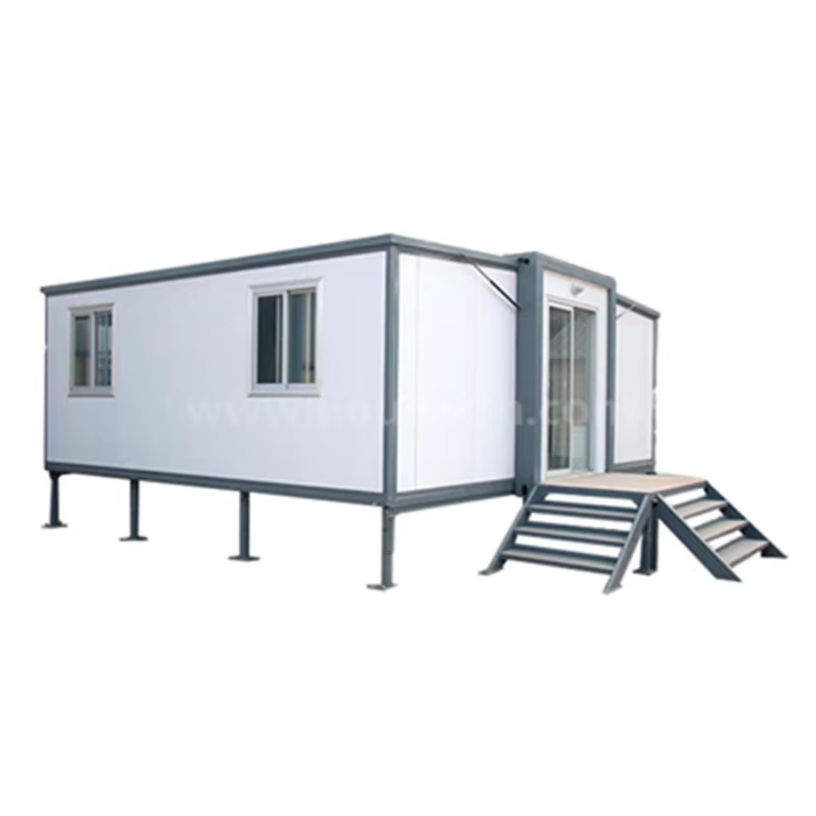 Foldable Wooden Flat Pack House European Frame Steel Prefab Build Container Home