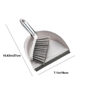 Lightning Deals of Today - Brush and Dustpan Set Dust Pan and Brush Set Clean Desktop Small Dustpan and Brush Set Desk Sweeping Household Combination Brush Handheld Broom and Dustpan Set