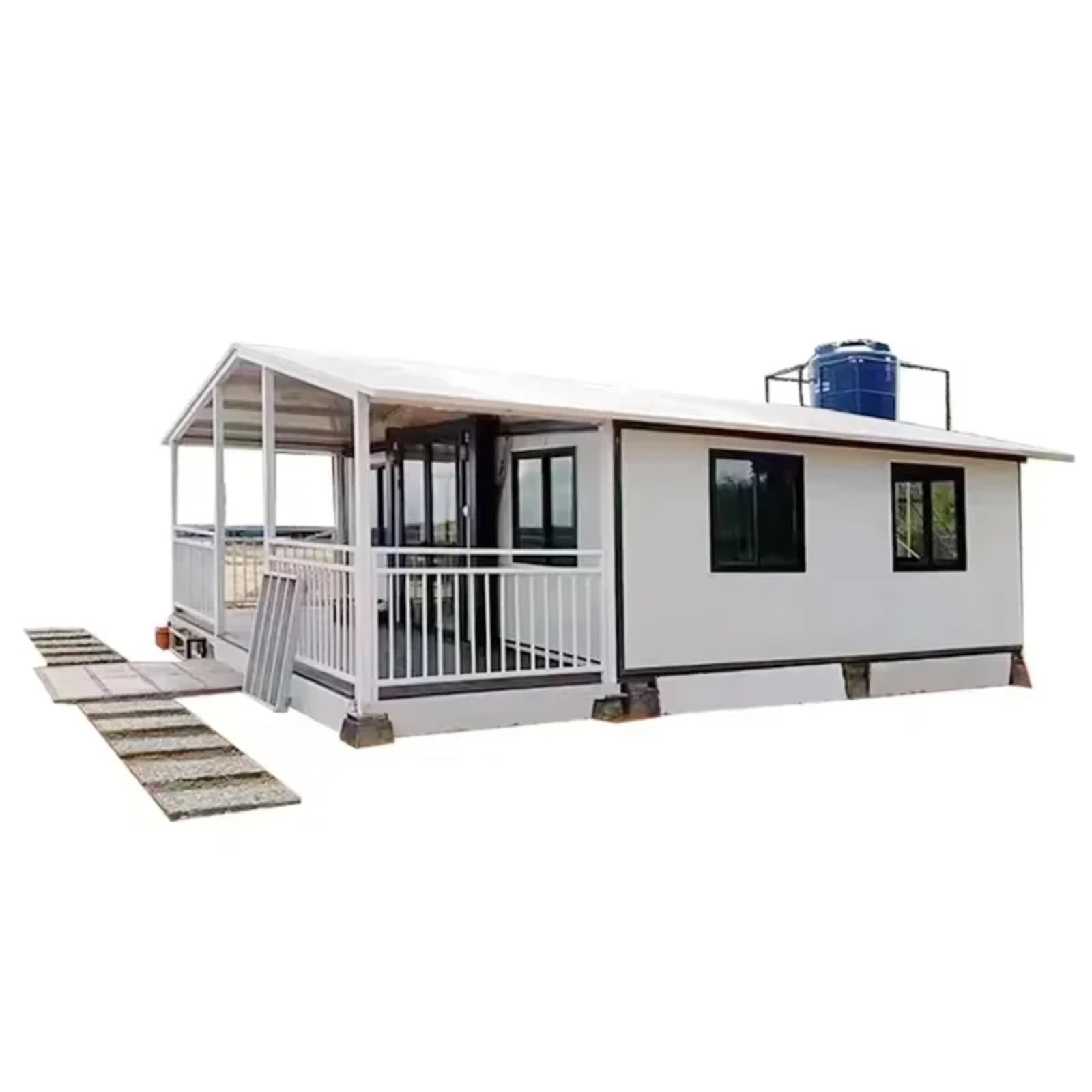 Prefab New Innovations 20 Ft 40FT Tiny House 2 Bedroom with Bathroom and Kitchen Quick Homes Container Houses