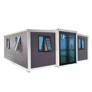 20ft 40ft prefab folding container house movable prefabricated expandable container house with full bathroom