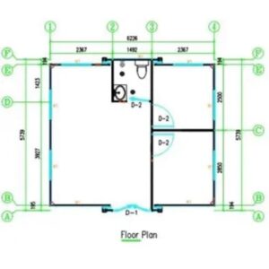 20ft 40ft Double-Wind Folding Steel Container House Mobile Home and Room Mini Tiny Home with Removable Features Prefab Houses