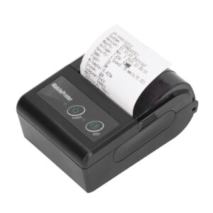 Respicefinem Receipt Printer Thermal Printing 16.0×13.0×7.0 Receipt Printer Smartphone Control 200Dpi Thermal Label Printer Receipts Printer with Roll Printer Paper Thermal Label