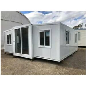 Australia Foldable Luxury Prefabricated Modern Real Estate Expandable Mobile Shipping Container kit Office Home House for Sale