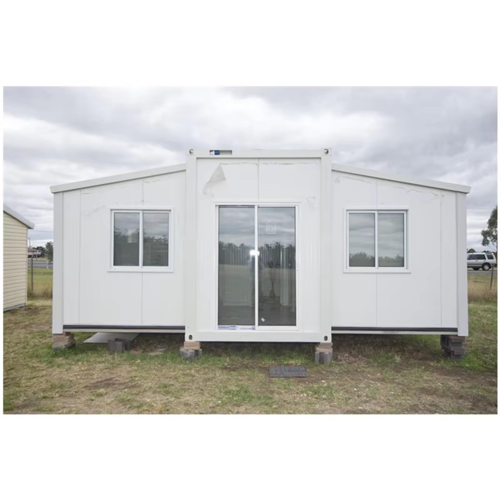 China Australia Standard prefabricated 3 in 1 Mobile Folding Foldable Expandable Container casas House Homes