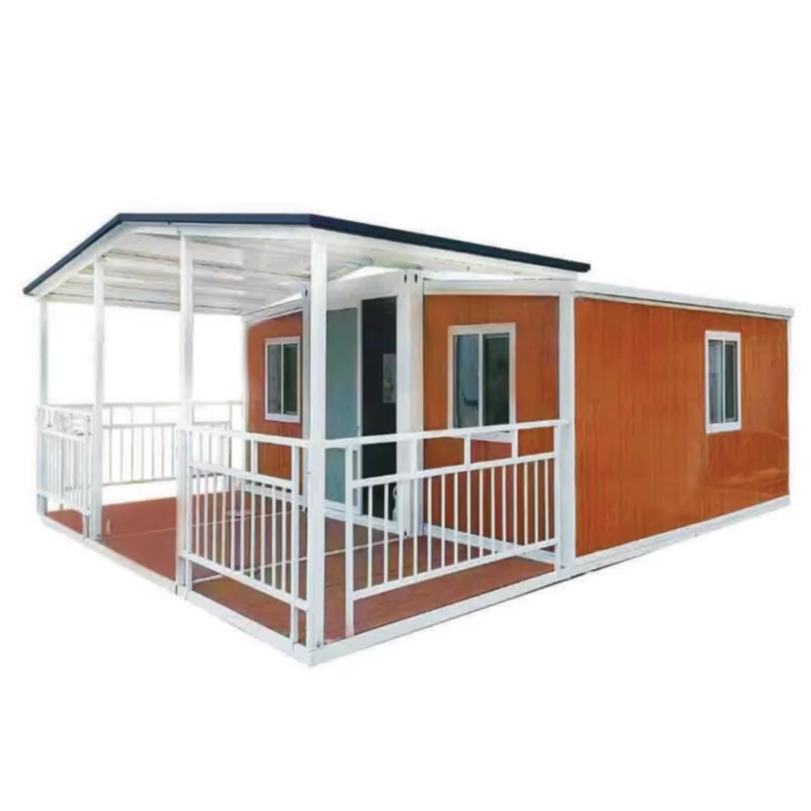 Luxury Prefab Modular Foldable House Expandable Container Prefabricated Prefab Container Homes with Toilet Bathroom Kitchen