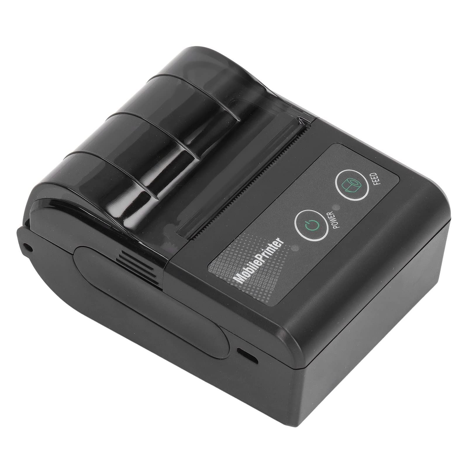 Respicefinem Receipt Printer Thermal Printing 16.0×13.0×7.0 Receipt Printer Smartphone Control 200Dpi Thermal Label Printer Receipts Printer with Roll Printer Paper Thermal Label