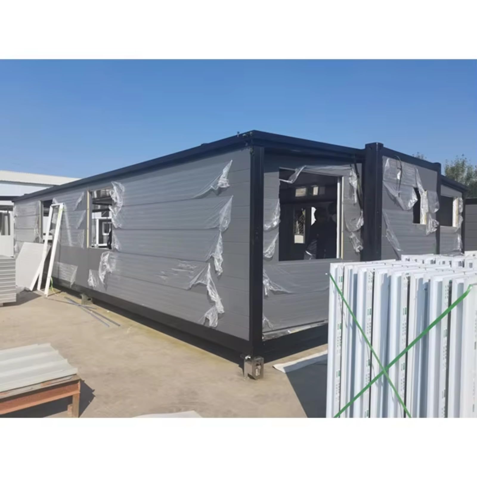 Foldable Extendable Wood Panel Container Portable Luxury Philippine Folding Modular House