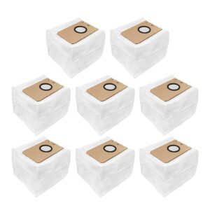 compatible for neabot q11 / n1 / n1p / n2 / n3 robotic vacuums leakproof dust bag canister spare part replacement accessories(8 pcs)