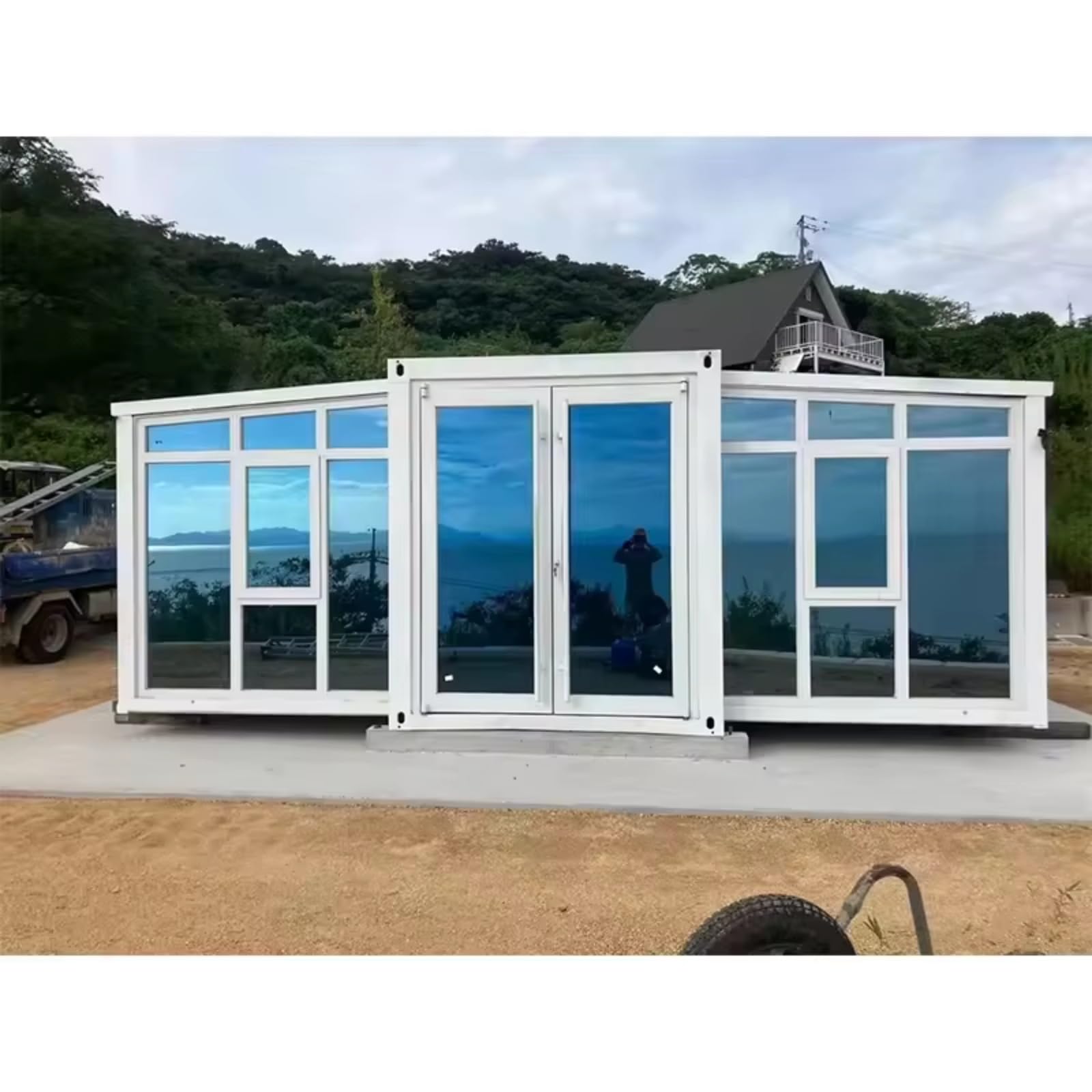 40Ft Flat Pack Container Two Bedroom Prefabricated Expandable Container House Mobile Modular Prefabricated House