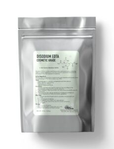 talsen chemicals disodium edta powder cosmetic grade 8 oz / 226 grams - organic chelating agent for industrial, cosmetic & laboratory - edta chelation stabilizes formulations & enhances performance