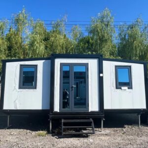 Luxury Prefab Modular Foldable House Expandable Container Prefabricated Prefab Container Homes with Toilet Bathroom Kitchen