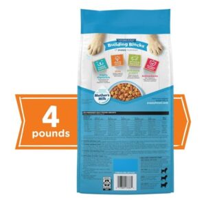 FYNORI Puppy Chow Complete Dry Dog Food, High Protein with Farm-Raised Real Chicken, 4 lb Bag, Essential nutrients Like Those Found in Mother's Milk