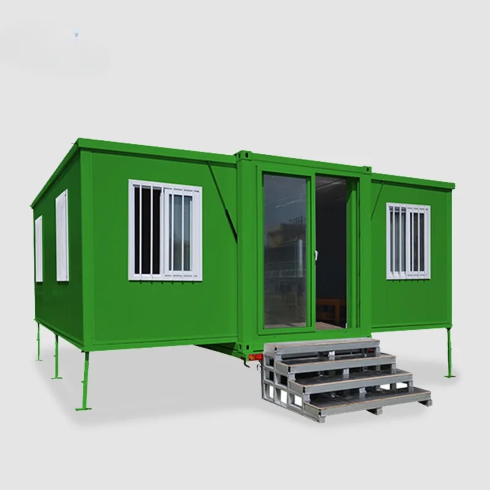 Prefabricated Expandable Trailer Party 20Ft 40ft Container House 2 3 Bedroom Foldable Expandable Tiny Home with Shower