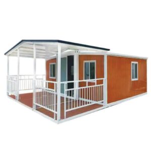 40Ft 20 Ft Luxury Modern Prefabricated Container House Prefab Mobile Tiny Modular Homes Houses with Terrace