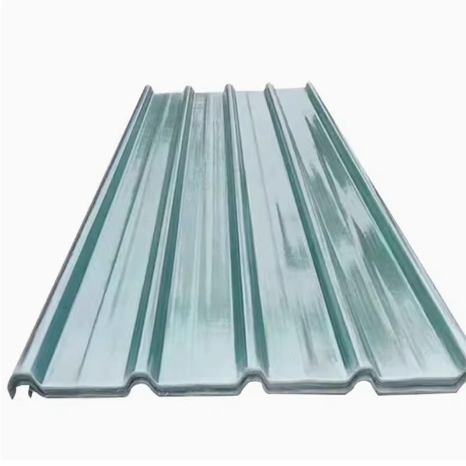 AIROTRON 2mm Thick Corrugated Roofing Sheets,Clear Roof Sheet,Rainproof Replacement Shed Panel,Heat-Insulating Roofing Tiles,Insulating FRP Daylighting Plate,Easy to Bend and Cut (35x31in,1 Pcs)