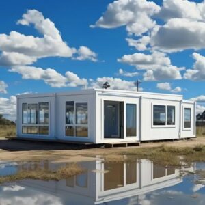 outdoor modern fold prefab waterproof extendable folding container tiny house tiny homes on wheels 2 bedroom