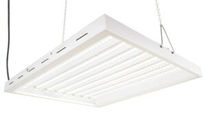 lumiastar economic led high bay light, 2x2 ft/100w, 4000k sunlight, 15000 lumens, universal input voltage, 1.75" thin, ul listed