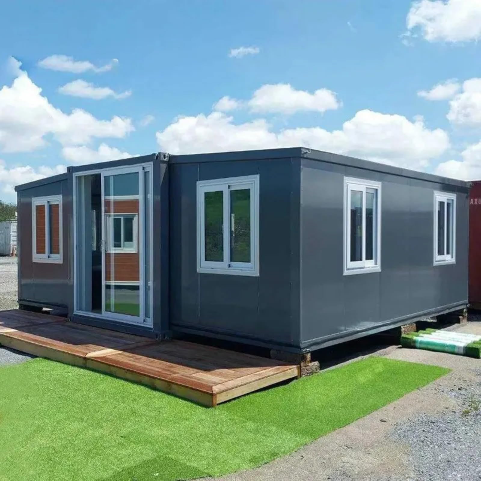 20ft 40ft Quick Install Cabin House Living Container Homes Extended Expandable Container House Prefab from House Prefab Factory