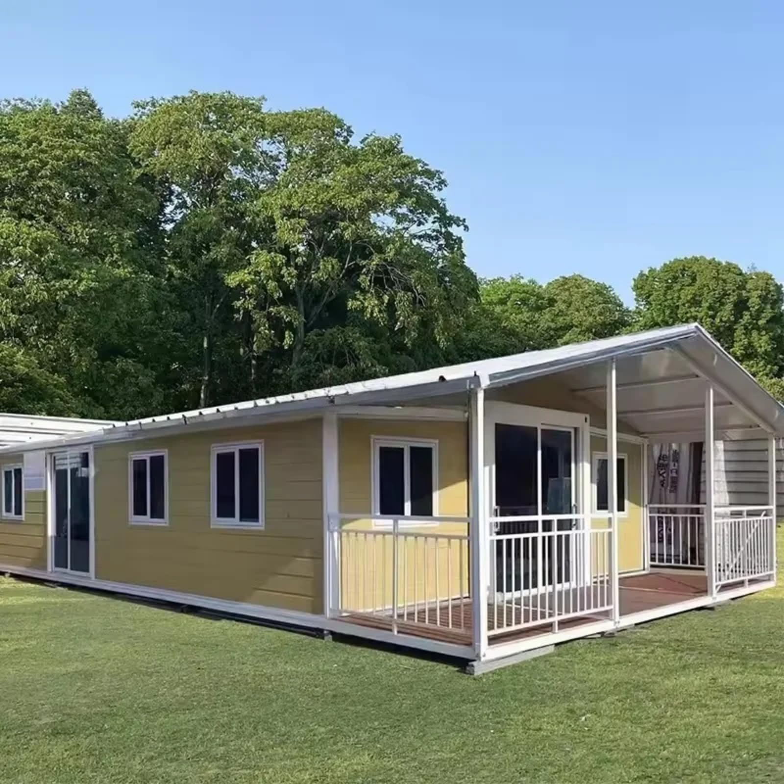 Luxury 20FT 40ft Tiny House Living Prfab Folding 2 3 Bedrooms Expandable Container Homes with Kitchen Bathroom