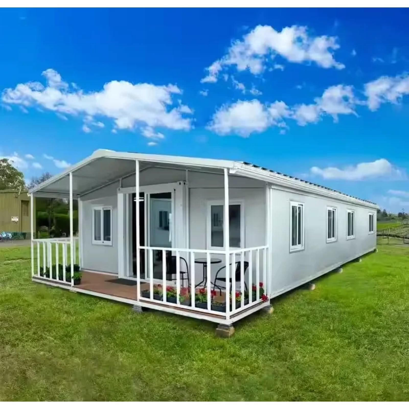 Expandable Tiny Pack Prefabricated Casas Modulares Contenedores Module House 20ft 40ft Luxury Villa