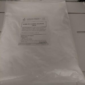 Sodium Lauryl Sulfate (SLS Powder) - Cleaning surfactant Powder - Made in USA - Weight 5lb