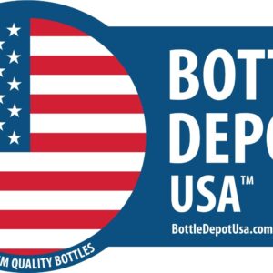 BOTTLE DEPOT USA 4 PACK 1-Gallon Empty Plastic Jugs, Reusable With Shipping Box, Food-Safe, BPA Free | Heavy-Duty HDPE | With White Tamper Evident Screw Caps