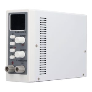 dc power supply digital display 0‑60v 0‑5a output dc variable power supply 300w white color bench laboratory adjustable switching regulated power supply (us plug)