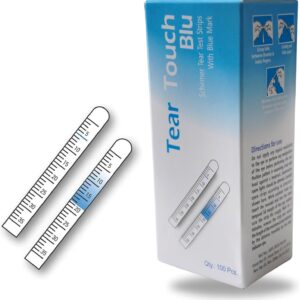 KASHSURG Schirmer Tear Test Strips with Blue Mark 100 Strips (Sterile)_Pack of 5