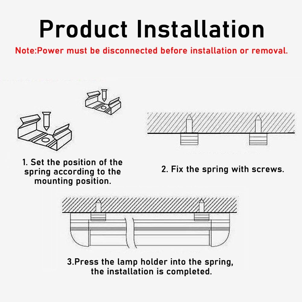 SHHUAOIL Machine LED Tube Light LED Work Light Industrial Lighting 24V/220V Energy Saving High Transmittance Good Stability Fast Heat Dissipation Suitable for CNC Machine Tool Lighting(220V,600MM)