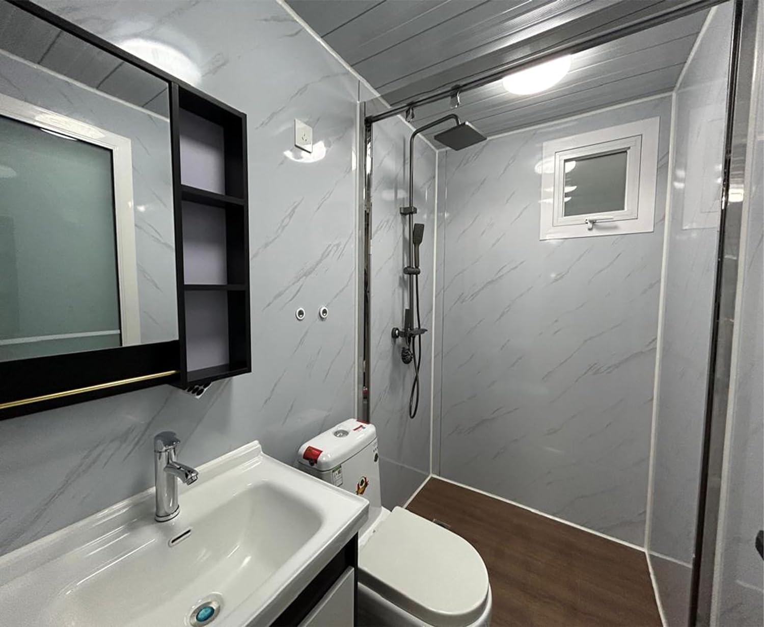 3 Bedroom 40FT Thickened Prefab home Tiny House to Live in for Adults Foldable Expandable Container Mobile Modular casa contenedor para vivir Mini Live Houses kit for sale,with Toilet Kitchen Bathroom