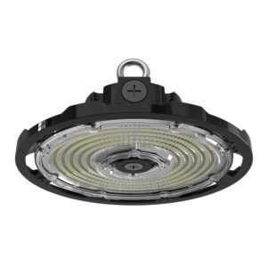 tcp economy led ufo high bay - 145 lpw, 0-10v dimming, ip65 rated, 50,000 hours lifespan, 4000k/5000k cct, energy efficient commercial lighting for warehouses, retail, gyms - 115w/160w/200w