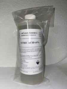 nitric acid 65% i hno3 65% solution i for acid treamtment of stainless steel pickling & passivation i metal treamtent for rust remover & scale remover of ss i made in usa - size: 32 fl lz