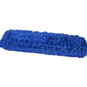 24 Inch Red Dust Mop with Metal Handle and 24 Inch Dust Mop Refill Bundle - 1 Mop Sets and 4 Refills