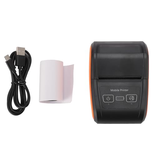 Yosoo Thermal Receipt Printer USB Mini Portable Efficient Printing for POS Office Electronics