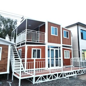 expandable prefab house tiny homes to live in for adults mini foldable container house mobile home modular homes mini live houses - 2 floors