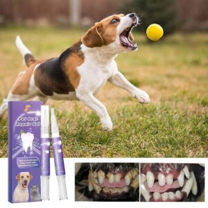 Lettuce Pets Toothbrush, Pet Oral Repair Gel, 8 Pack pet Oral Repair Gel, Pet Oral Care Gel, Pet Oral Restoration White Gel, Pet Teeth Repairing, Pet Oral Restorative Gel for Dogs & Cats (10)