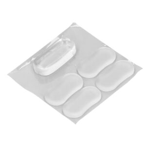 Bidet Toilet Seat Bumper,20Pcs Toilet Lid Bumper,Transparent Silicone Toilet Lid Bidet Replacement Bumper