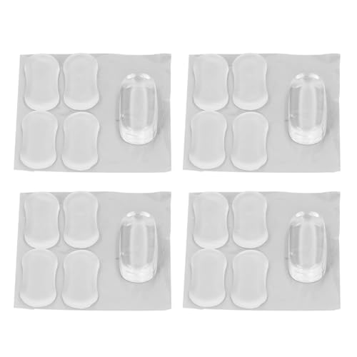 Bidet Toilet Seat Bumper,20Pcs Toilet Lid Bumper,Transparent Silicone Toilet Lid Bidet Replacement Bumper