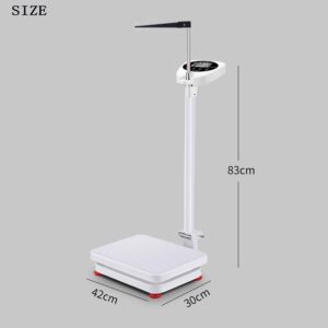 Electronic Scales, Height and Weight Scale, Eye Level Digital Physician Scale,Digital Doctor Medical Scale