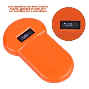 134.2Khz Microchip Scanner - Handheld RFID ID Reader for Animal Identification ISO 11784/85 Compatible