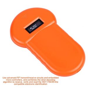 134.2Khz Microchip Scanner - Handheld RFID ID Reader for Animal Identification ISO 11784/85 Compatible