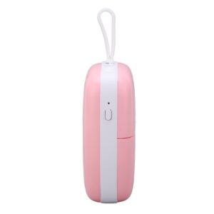 Kelepu Mini Printer Pink Multipurpose Portable Mini HD Mobile Phone Photo Title Note Error Question Thermal Printer for Office Home School Travel