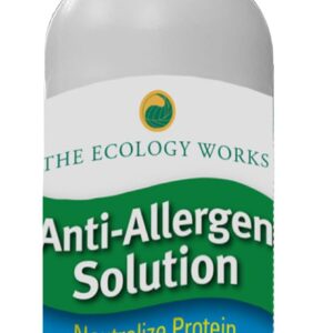 The Ecology Works- Travel Size| Plant-Based Dog & Cat Allergy Spray, Dander Remover & Dust Mite Waste Reducer for Relief from Allergies - Cleans Bedding & Furniture Naturally, Fragrance-Free