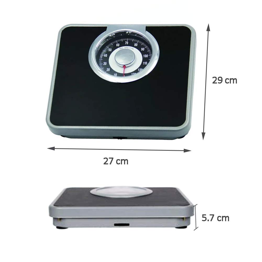 Mechanical Analog Scale, Digital Bathroom Scale, No Battery, Mechanical Bathroom Scales - Academy Doctors Style