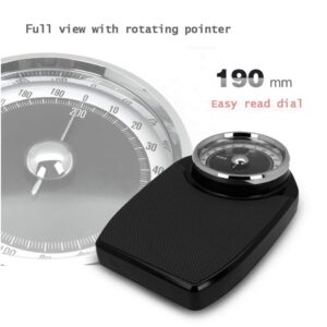 Scales for Body Weight, High Accuracy Modern Mechanical Dial Scale, Analog Bath Scale, with Non-Skid Surface, Large Dial for Accurate Measurement